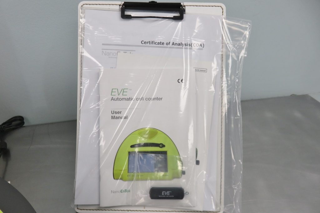 NanoEnTek EVE Automated Cell Counter - The Lab World Group