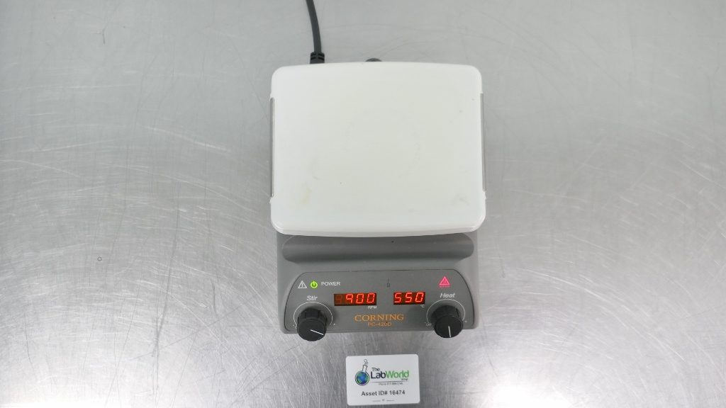 Corning Hot Plate Stirrer PC 420 - The Lab World Group