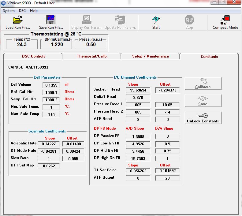 Malvern DSC MicroCal VP Capillary - The Lab World Group