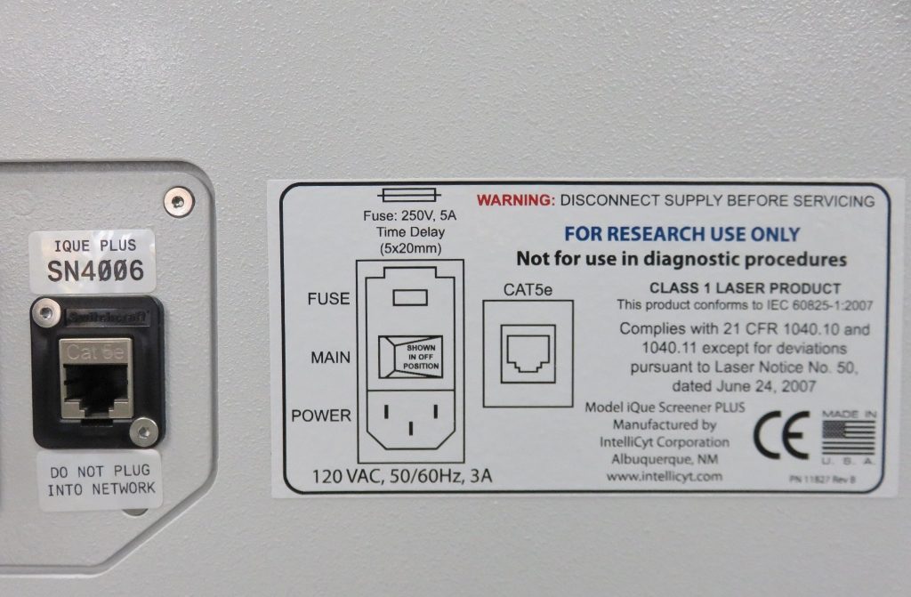 Sartorius Intellicyt iQue Screener Plus Flow Cytometer - TLWG