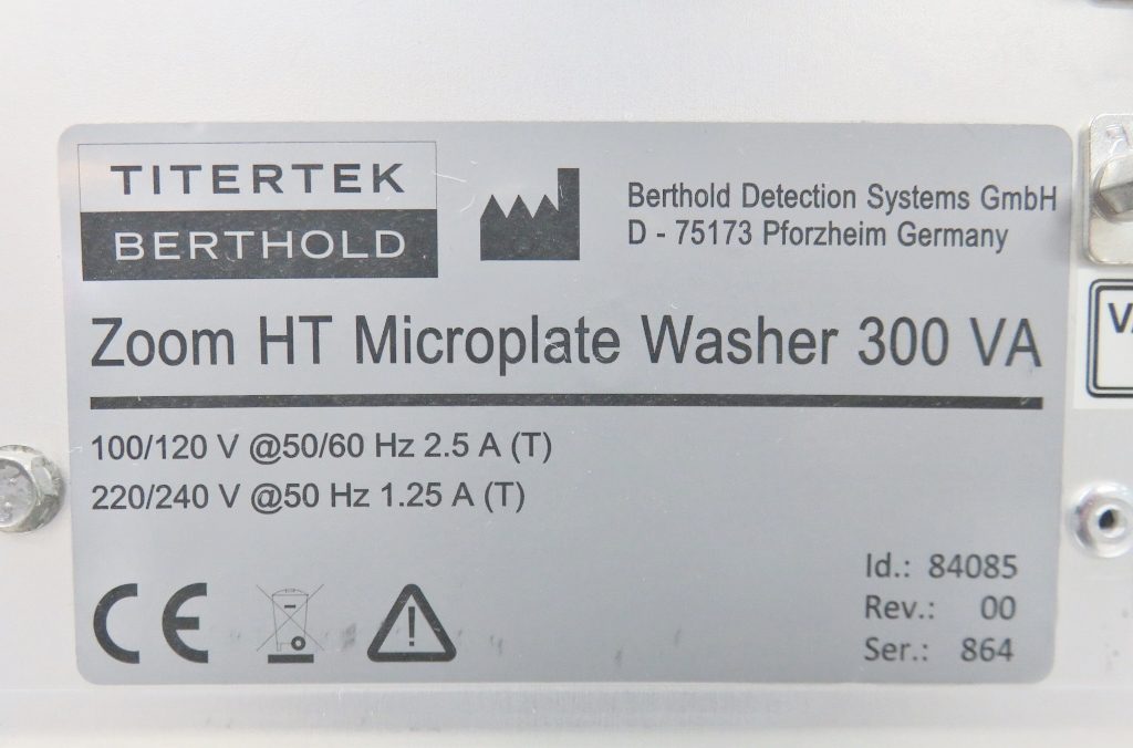 Berthold Zoom HT Microplate Washer with Stacker - TLWG