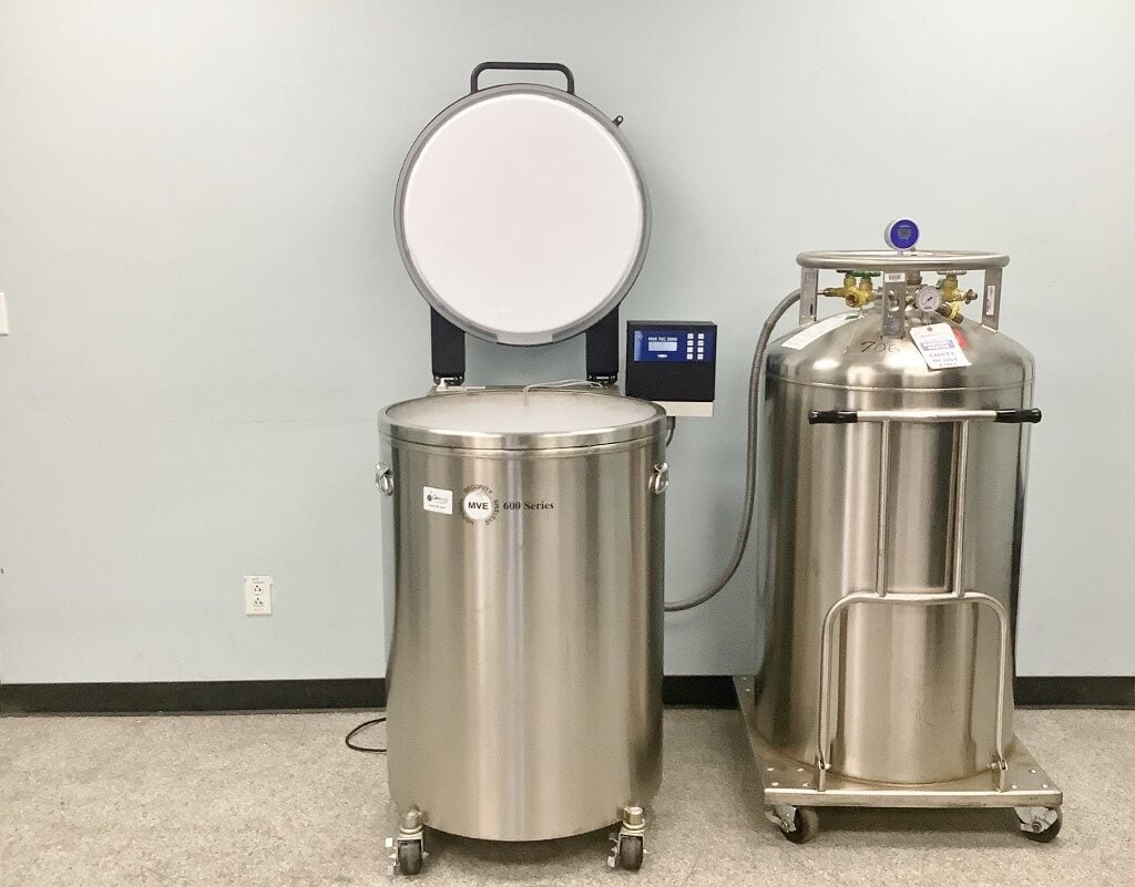 MVE Cryogenics Liquid Nitrogen Dewar - The Lab World Group