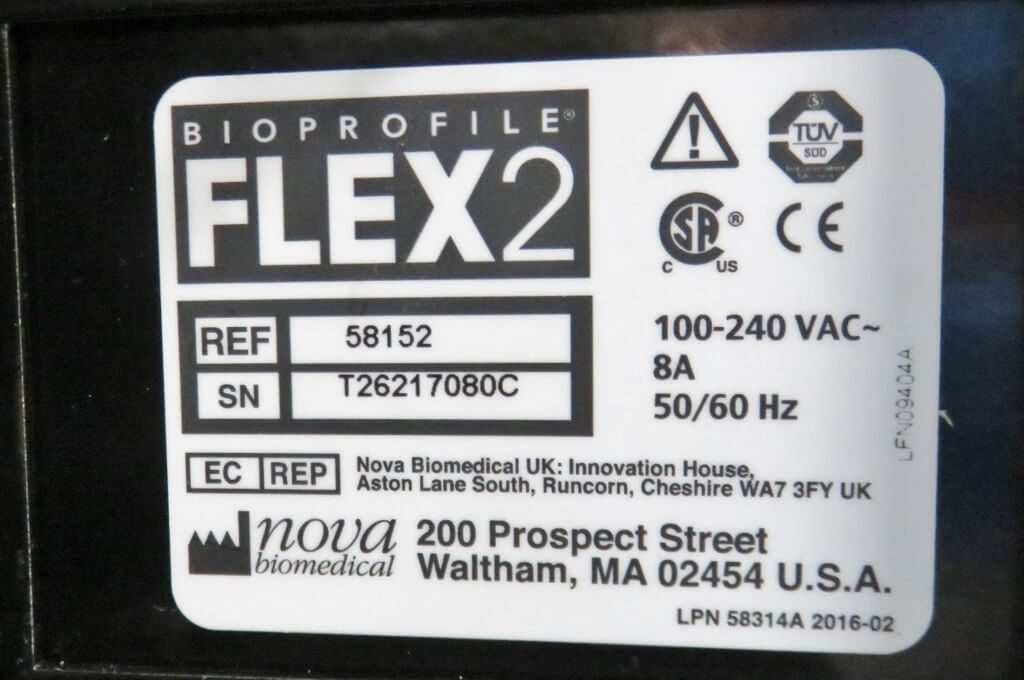 Nova Biomedical Bioprofile Flex2 - The Lab World Group