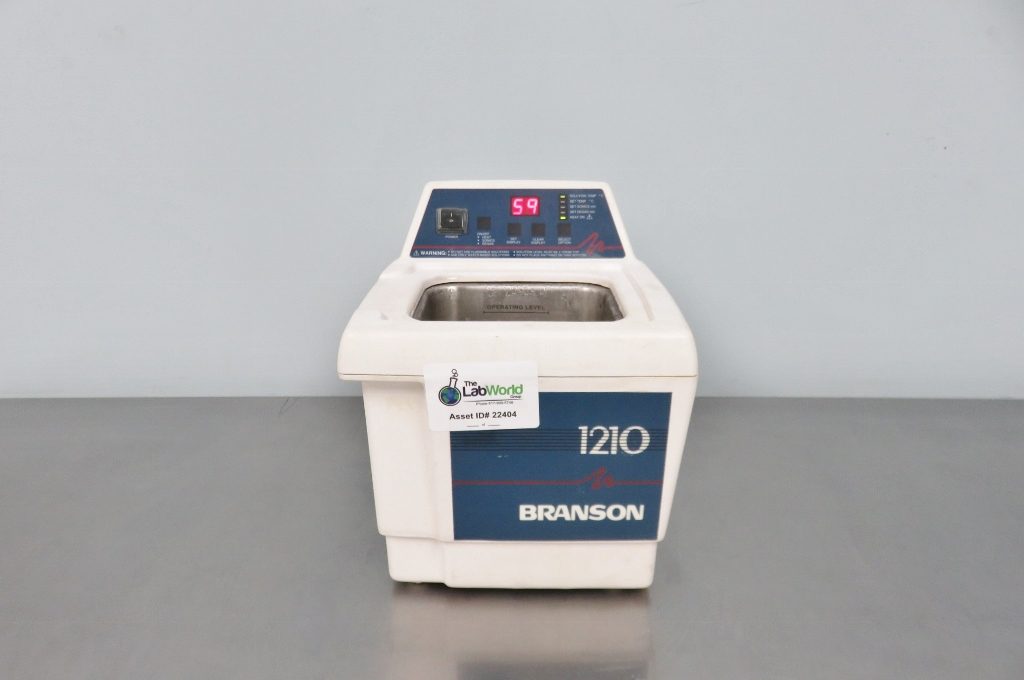 Branson Ultrasonic Cleaner 1210 - The Lab World Group