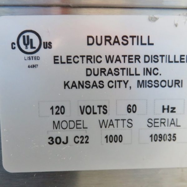 DuraStill Water Distiller - The Lab World Group