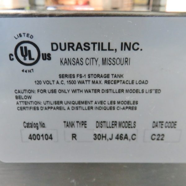 DuraStill Water Distiller - The Lab World Group