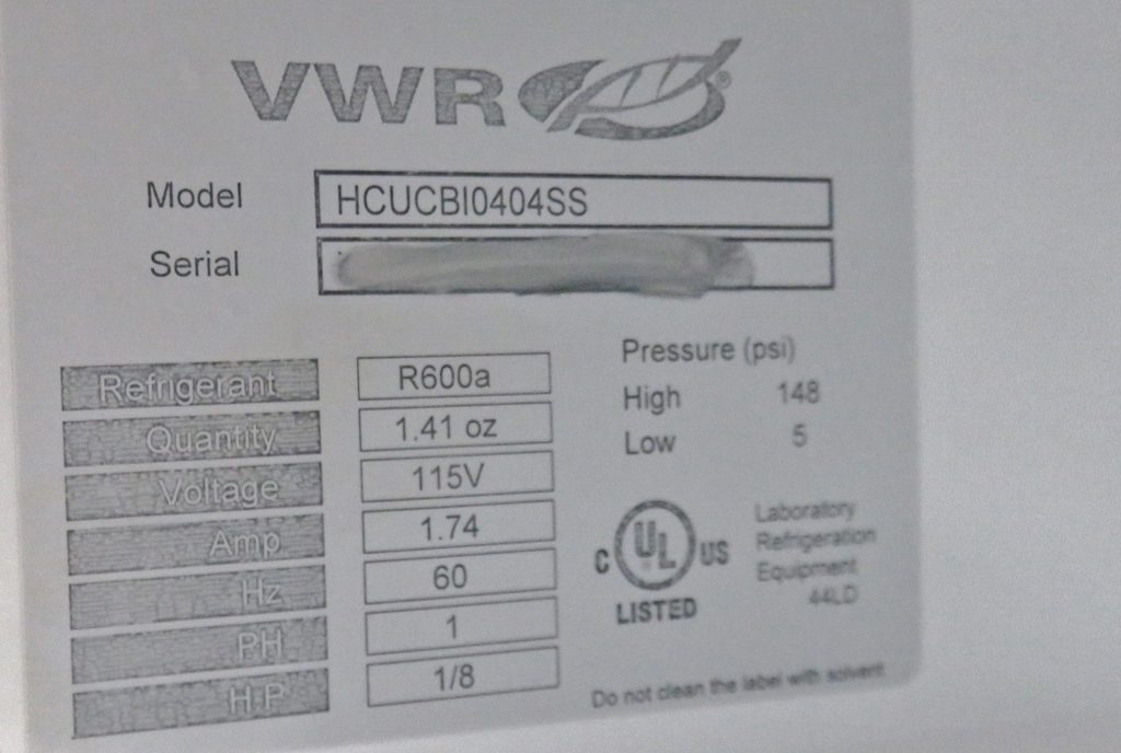 Undercounter 4C Lab Refrigerator - The Lab World Group