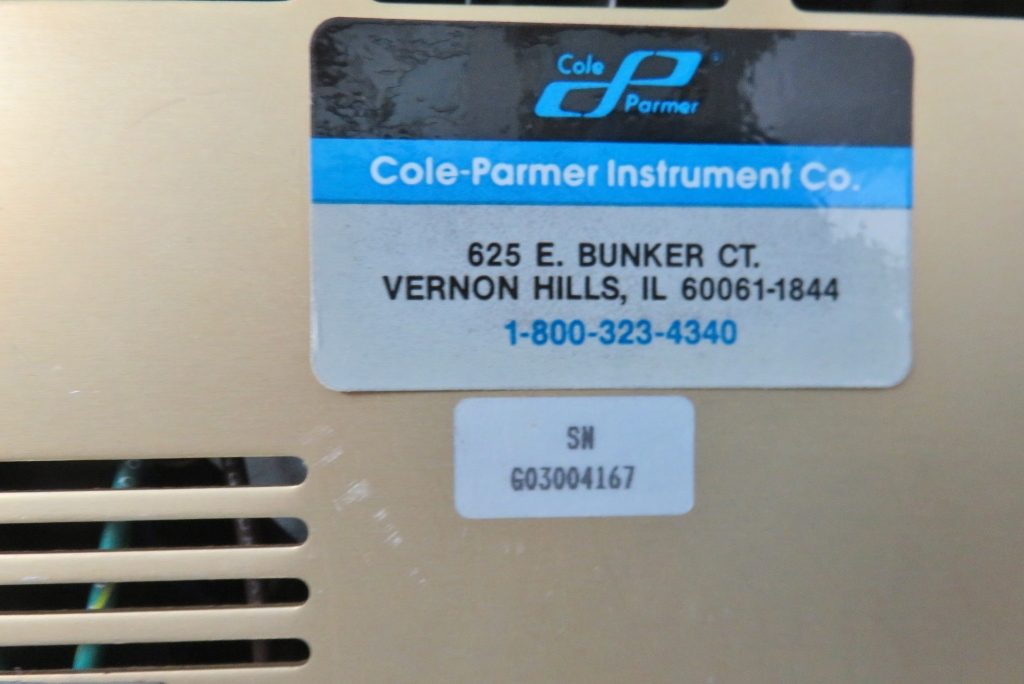 Cole Parmer MasterFlex L/S Peristaltic Pump - TLWG