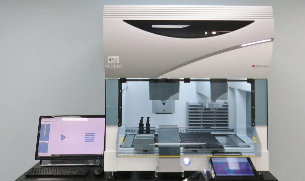 Tecan Fluent 480 Liquid Handler - The Lab World Group