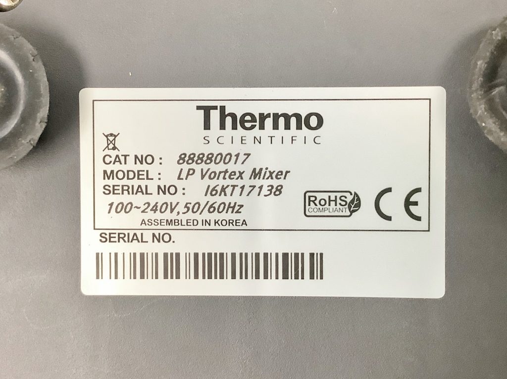 Thermo LP Vortex Mixer - The Lab World Group
