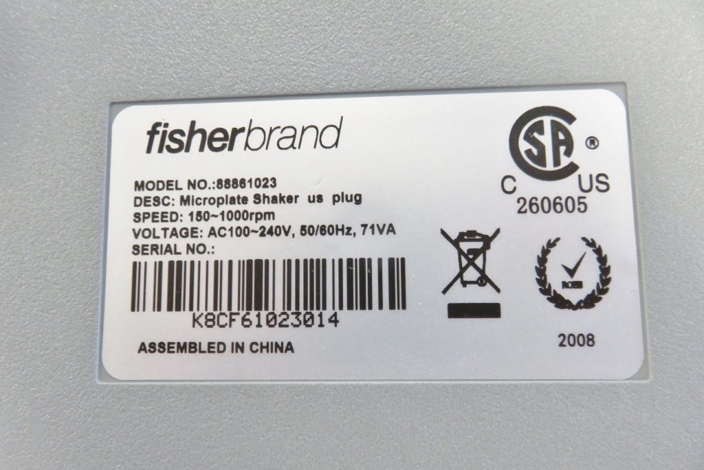 Fisher Microplate Shaker - The Lab World Group