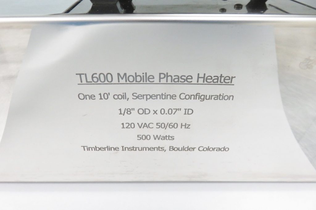 Timberline TL600 Mobile Phase Heater with Temp Control - TLWGr