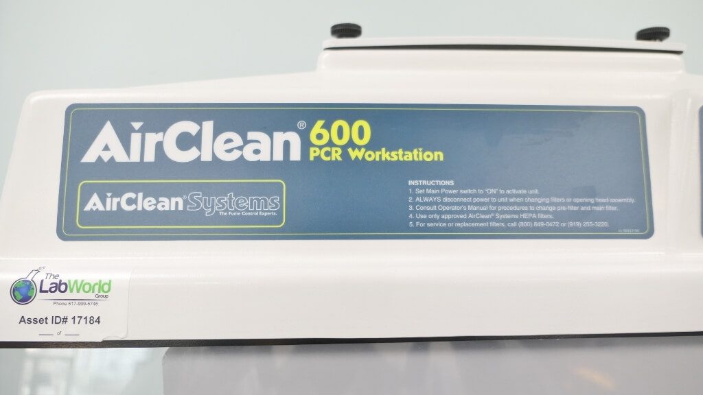 AirClean 600 PCR Workstation - The Lab World Group