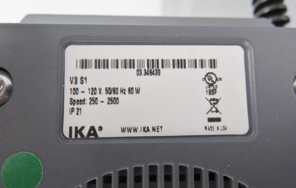 IKA Vortex 3 - The Lab World Group