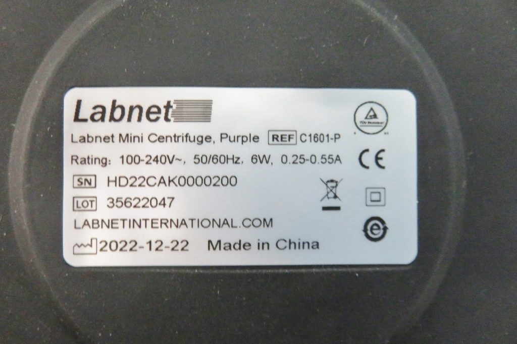 Labnet Mini Microcentrifuge - The Lab World Group