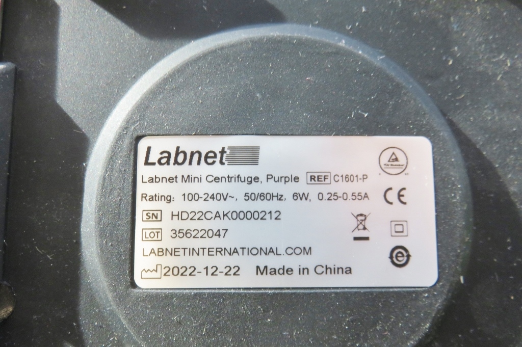 Labnet Mini Microcentrifuge - The Lab World Group