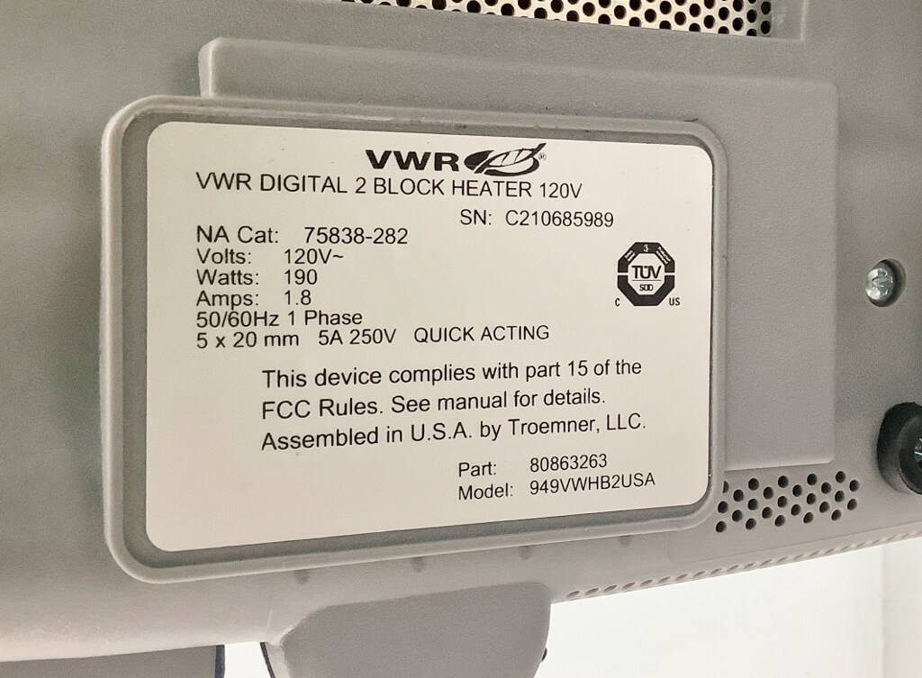 VWR Digital Heatblock - The Lab World Group