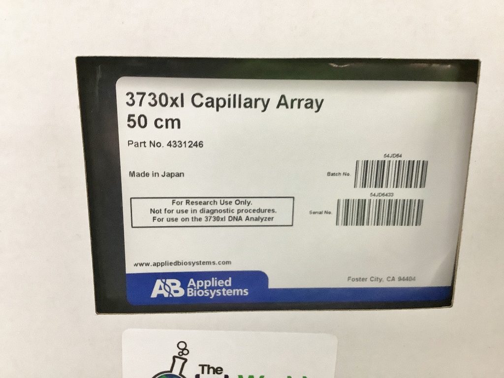 ABI 3730xl DNA Analyzer 96 Capillary Array 50cm - TLWG