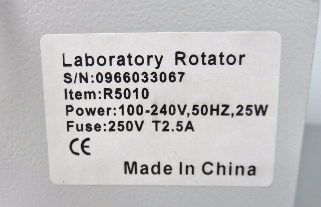 Benchmark R5010 Rotating Mixer - The Lab World Group