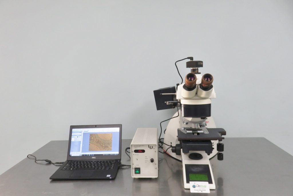 Leica DM4000M Fluorescence Microscope - The Lab World Group