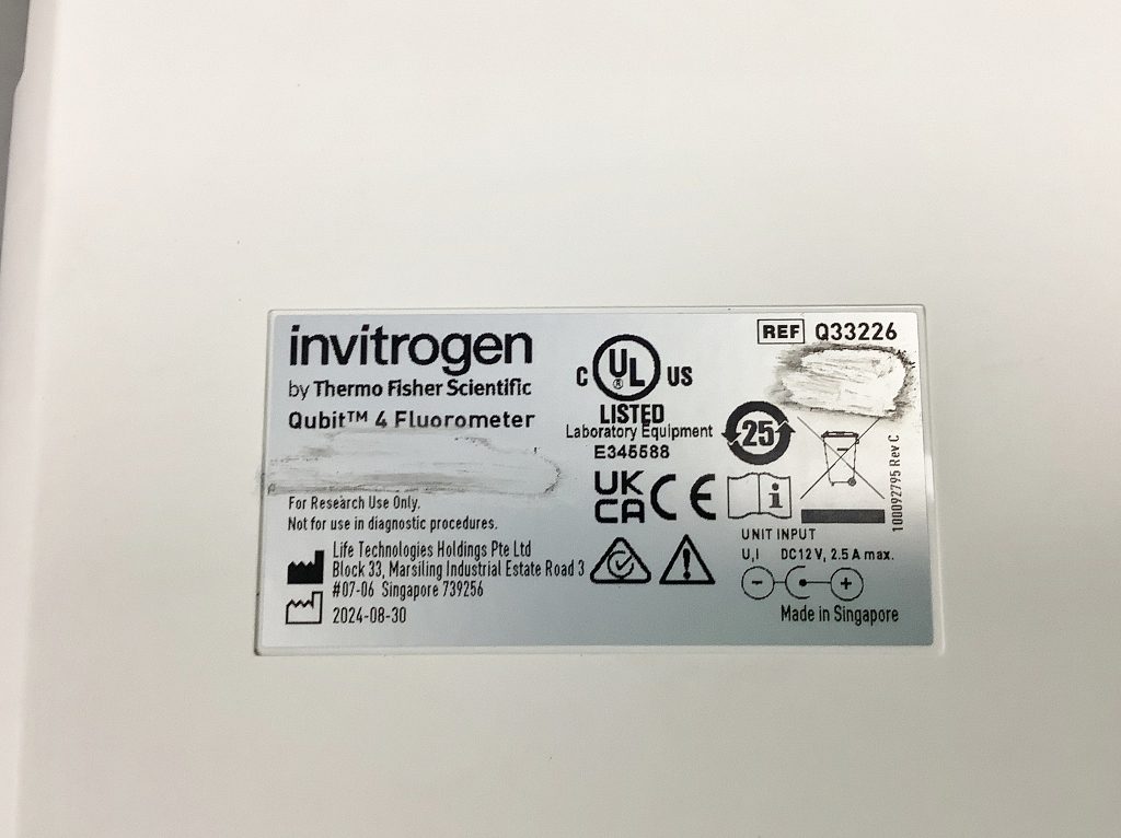 Qubit 4 Fluorometer – Still in Box - The Lab World Group