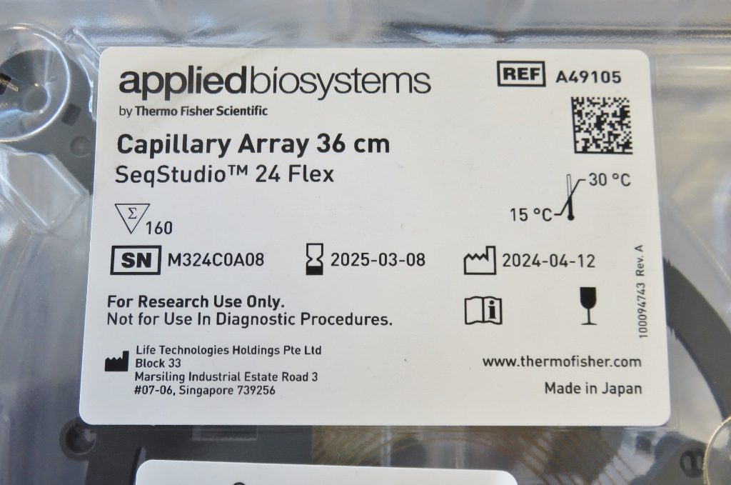 ABI SeqStudio 24 Flex Capillary Array - New in Box - TLWG