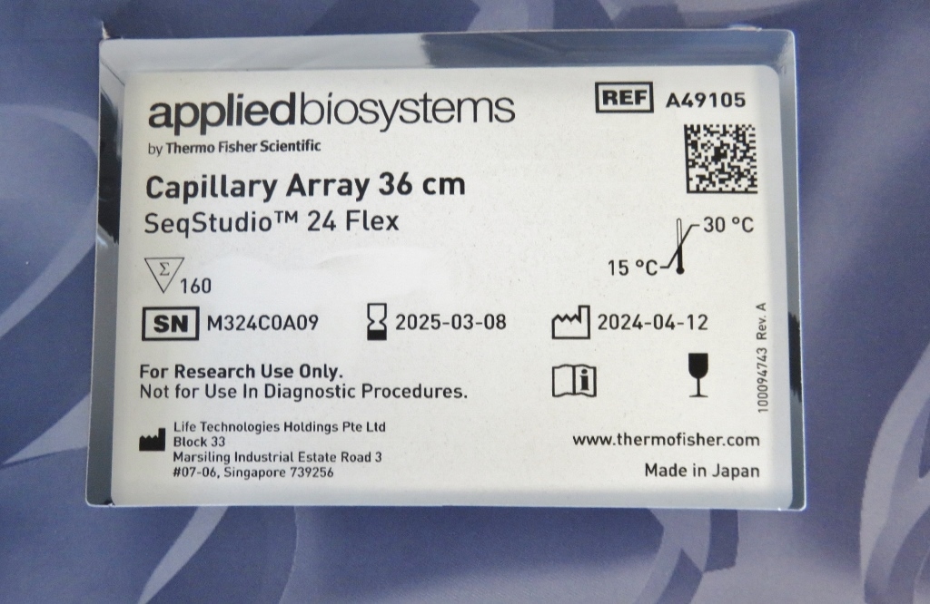 ABI SeqStudio 24 Flex Capillary Array - New in Box - TLWG