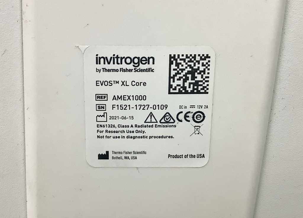 Evos XL Core Imaging System - The Lab World Group