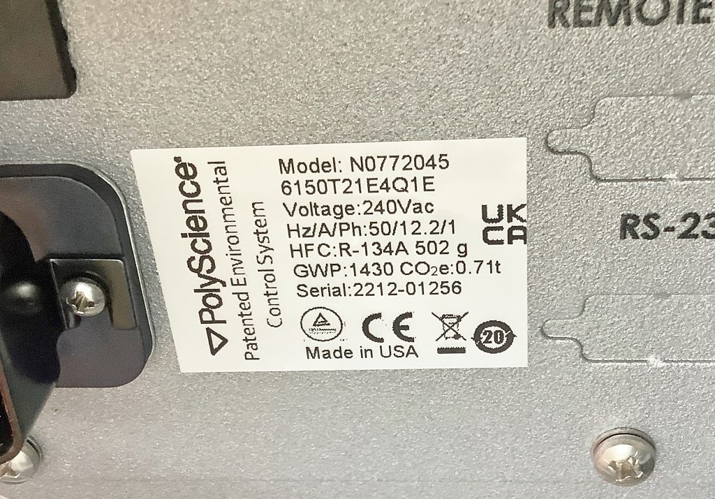 Polyscience Chiller Whispercool - 2024 Unused