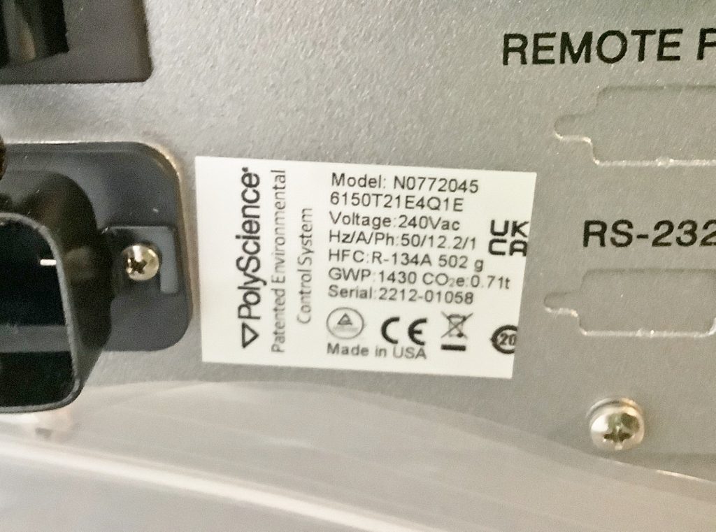 Polyscience Chiller Whispercool - 2024 Unused