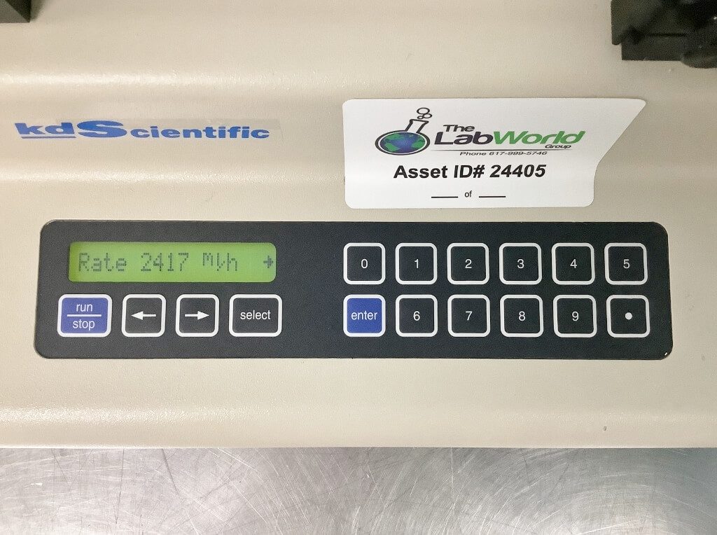 KD Scientific 200 Dual Syringe Pump - The Lab World Group