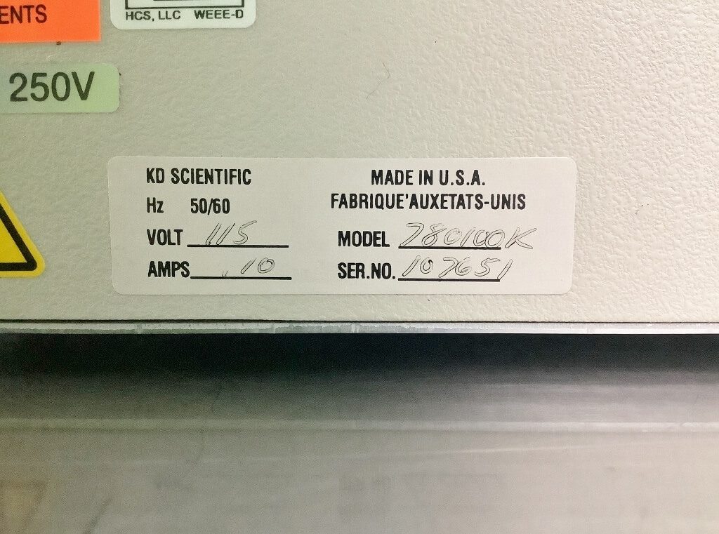 KDS 100 Legacy Syringe Pump - The Lab World Group