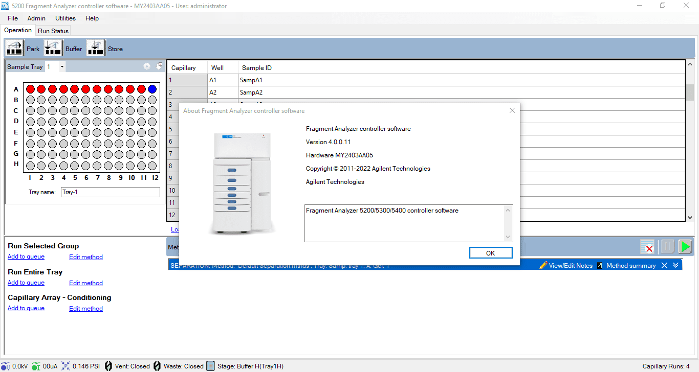 Agilent 5200 Fragment Analyzer - 2023 - The Lab World Group