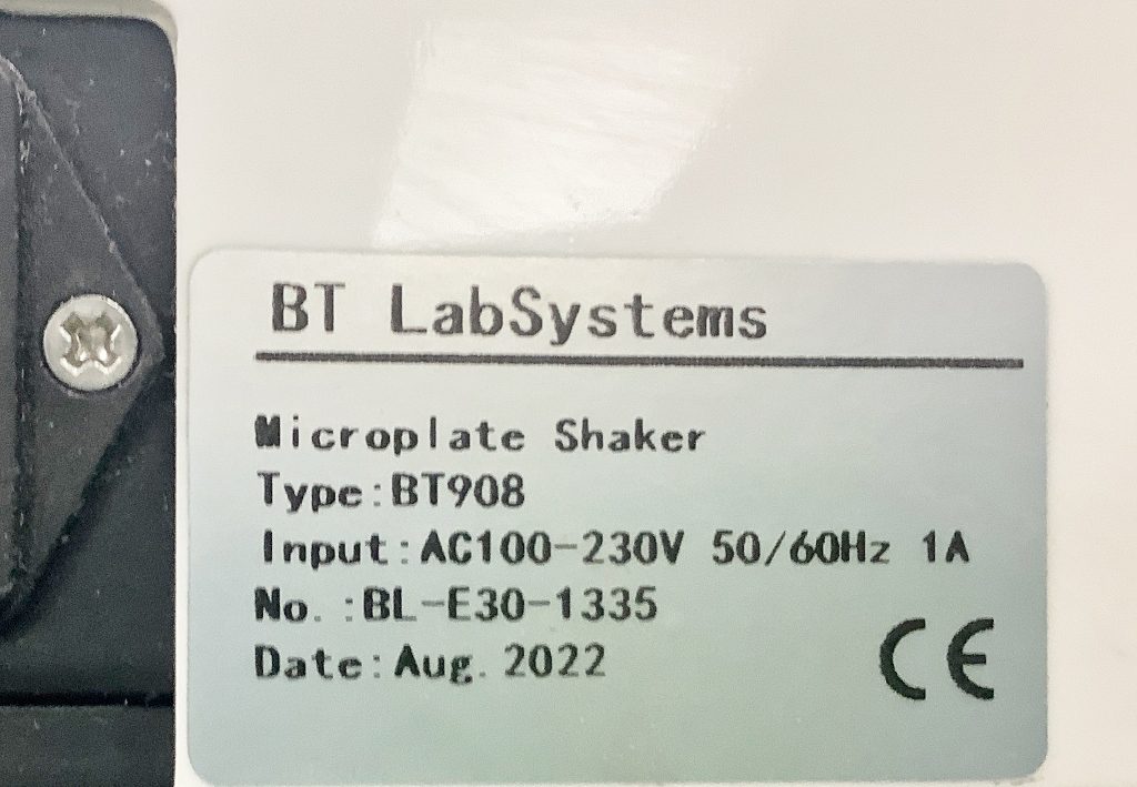 BT Lab Systems Microplate Shaker - The Lab World Group