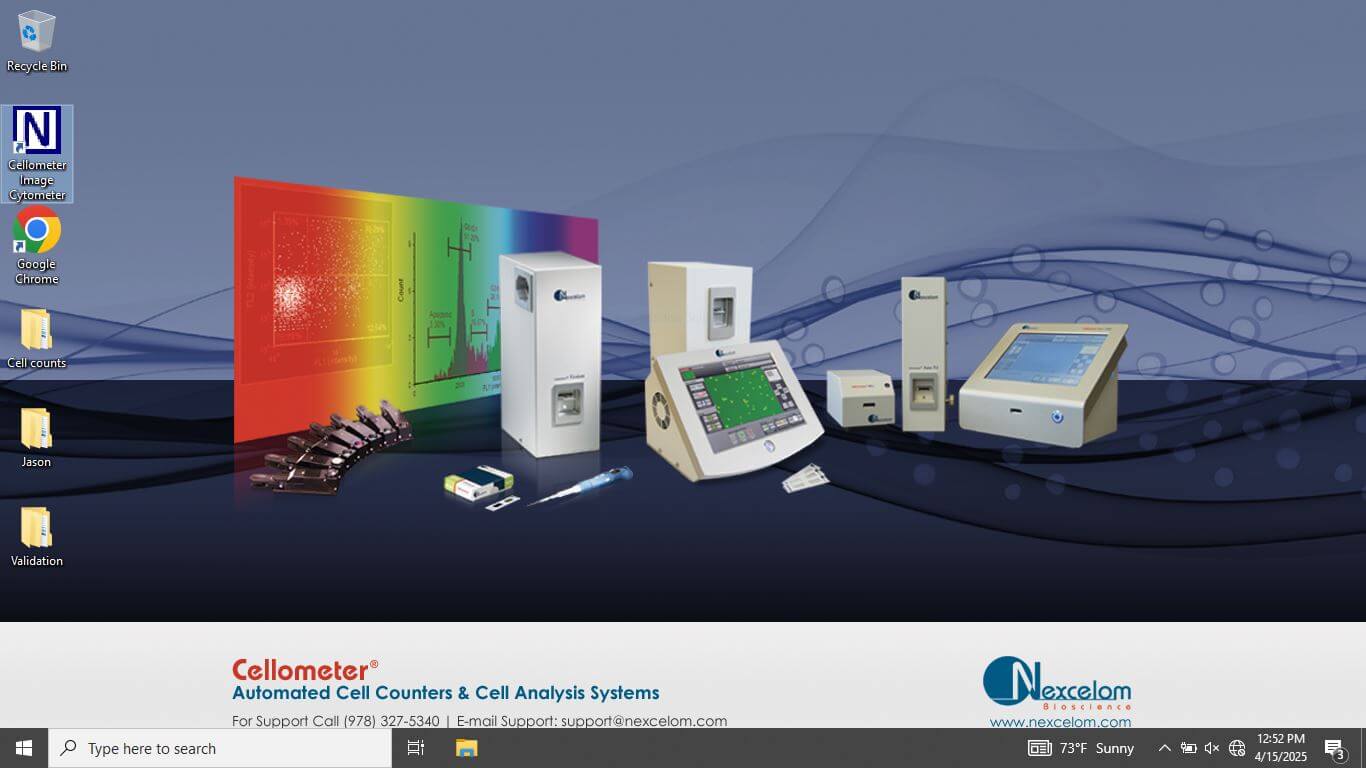 Nexcelom Cellometer K2 Fluorescent Cell Counter