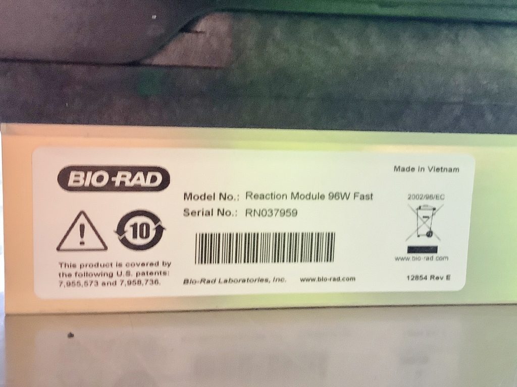 Biorad CFX96 Connect Real Time PCR - The Lab World Group