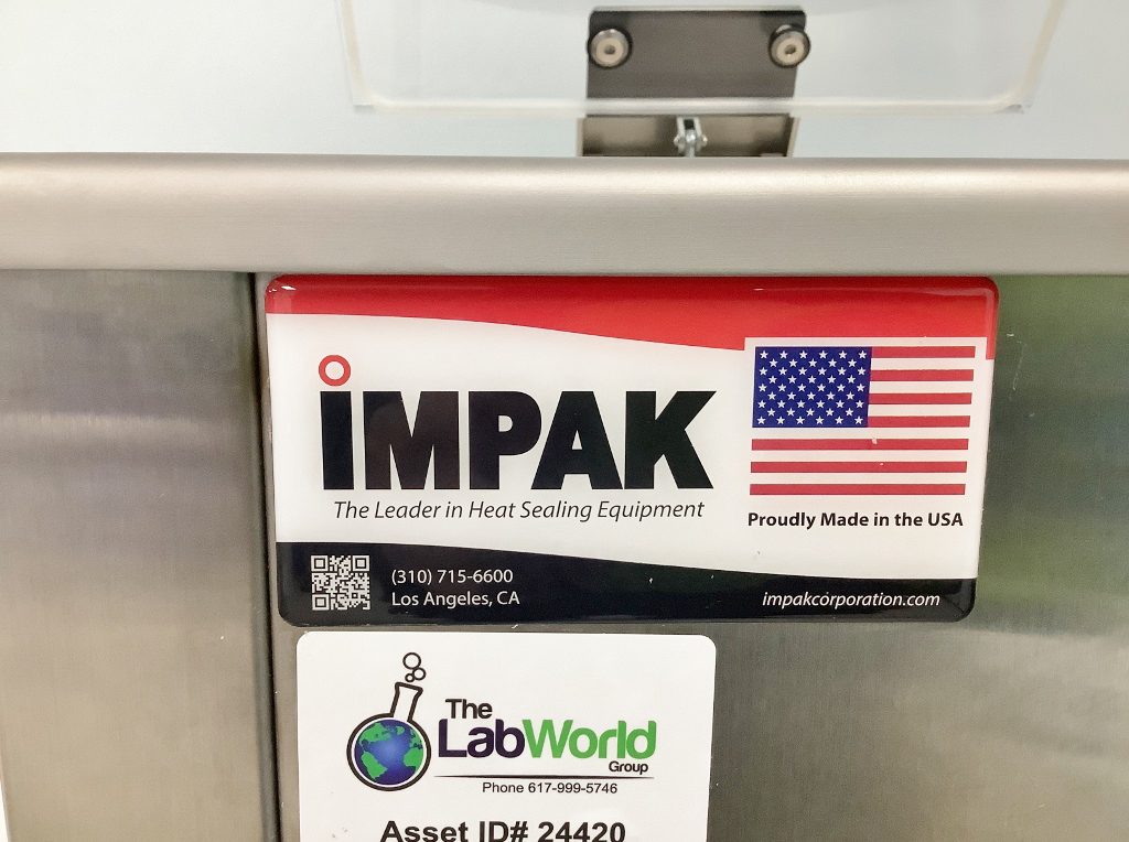 Impak Gramatech Vacuum Sealer - The Lab World Group
