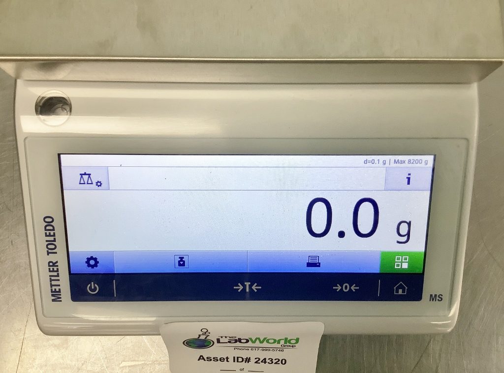 Mettler Toledo Balance MS8001 - The Lab World Group