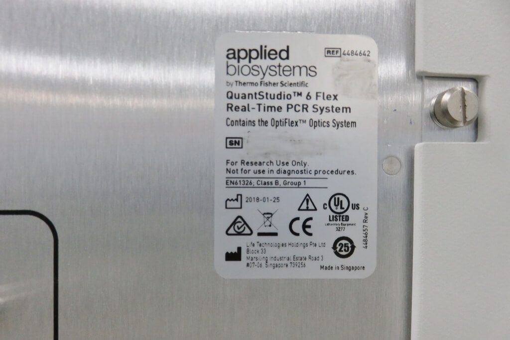QuantStudio 6 Flex Real Time PCR System - The Lab World Group