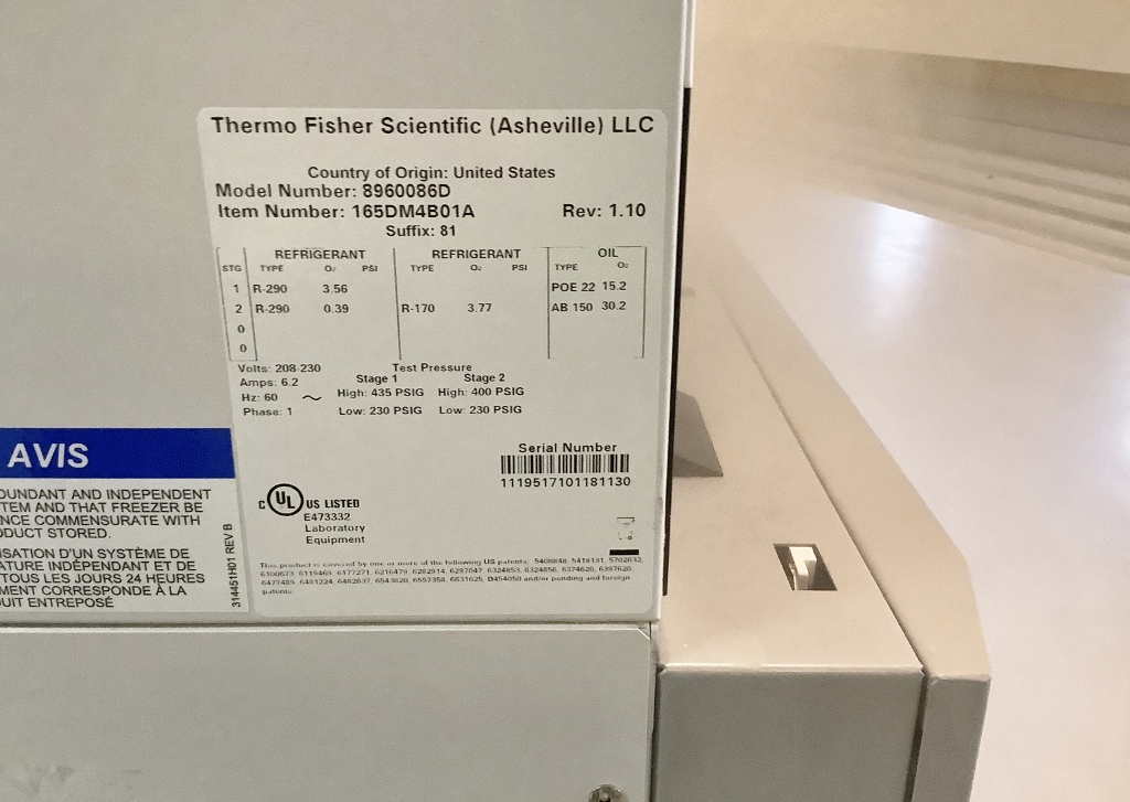 Thermo Scientific ULT Freezer - The Lab World Group