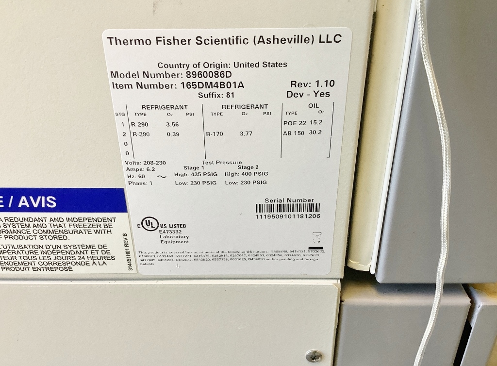 Thermo Scientific ULT Freezer - The Lab World Group