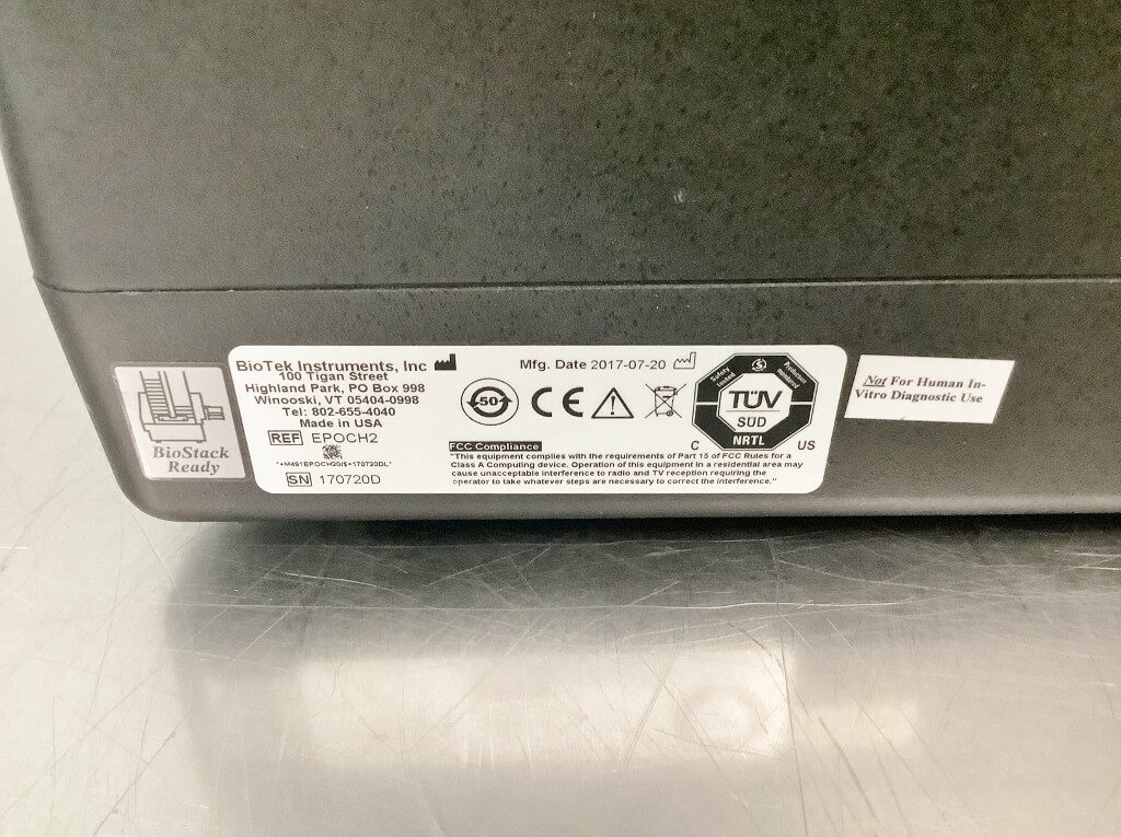 BioTek Epoch 2 Microplate Reader - The Lab World Group