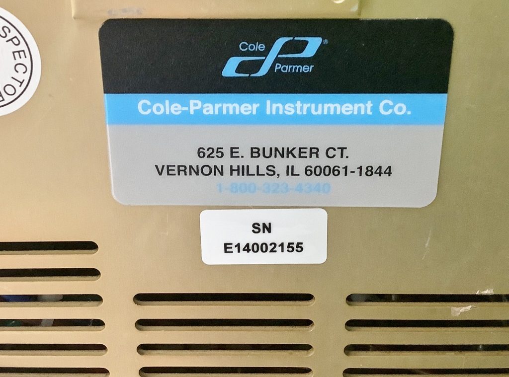 Cole Parmer Digital Gear Pump - The Lab World Group