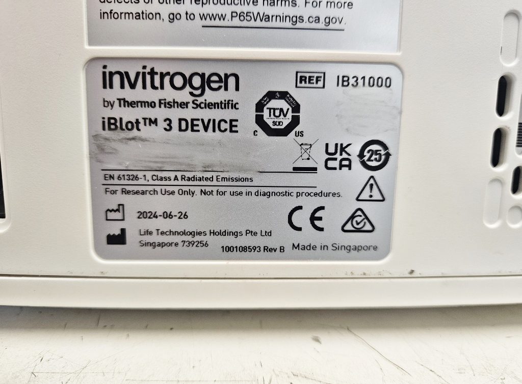 iBlot 3 Western Blot Transfer Device - TLWG
