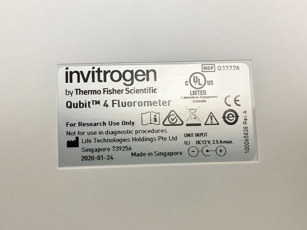 Qubit 4 Fluorometer – Still in Box - The Lab World Group