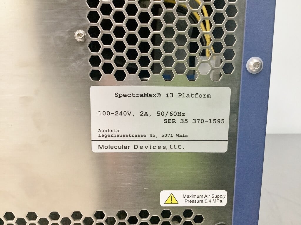 Molecular Devices SpectraMax i3 Plate Reader
