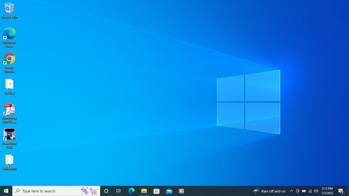 NanoDrop 2000 Spectrophotometer Thermo - The Lab World Group