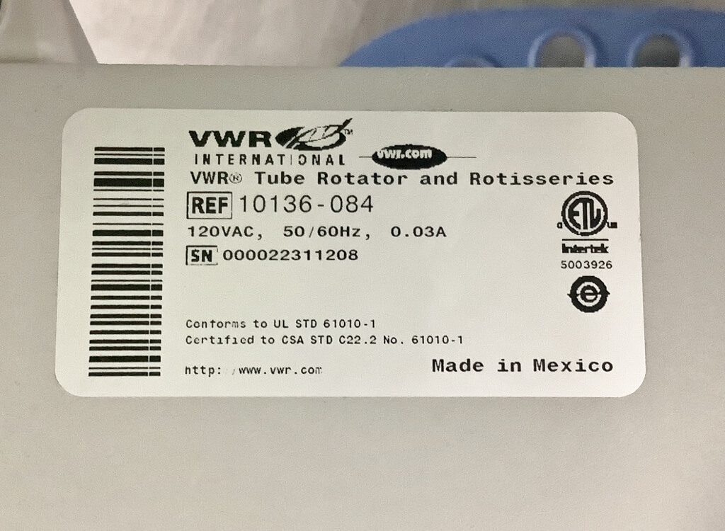 VWR Lab Rotator and Rotisserie - The Lab World Group