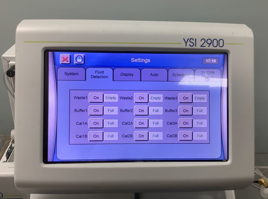 YSI 2900 / 2950D3 Biochemistry Analyzer – Tested & Warranty
