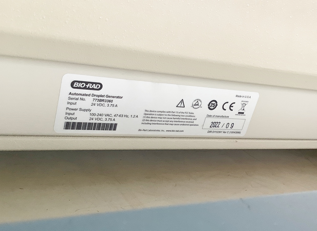 BioRad QX200 Droplet Digital PCR System - The Lab World Group